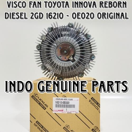 Jual Visco Fan Toyota Innova Reborn Diesel 2GD 16210 - 0E020 Original ...