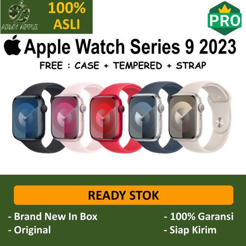 Jual Apple Watch Series 9 2023 41mm 45mm Midnight Pink Starlight Red ...