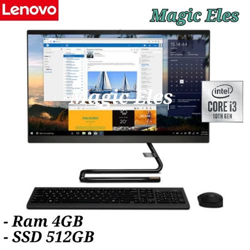 Jual PC AIO Lenovo A340 -24IWL intel Core i3-10110U Ram 4GB SSD 512GB Win11 - Jakarta Barat ...