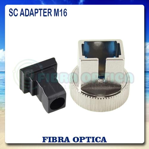 Jual Fiber Optic SC Adapter M16 untuk OPM OLS OTDR | SC Converter M16 ...