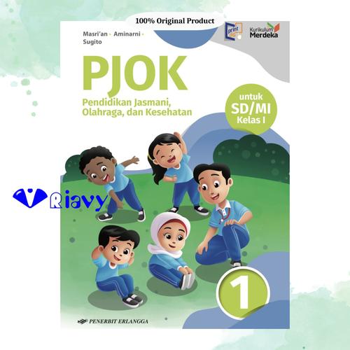 Jual Penjas SD Kelas 1 Penerbit Erlangga Kurikulum Merdeka - Kota ...