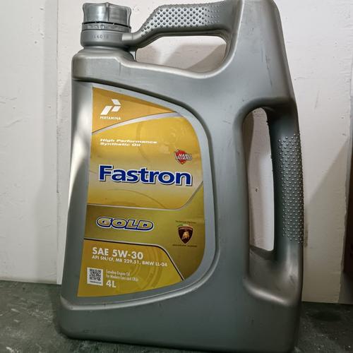 Jual OLI MESIN PERTAMINA FASTRON GOLD 5W - 30 SN/CF - DIJAMIN ASLI ...