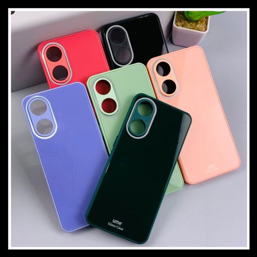 Jual Oppo A78 4G Crystal Glass Original Hard Case Casing Soft Tempered ...