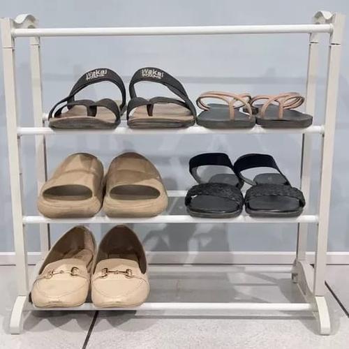 Jual SHENAR - RAK SEPATU SANDAL 4SUSUN RAK AMAZING 4TINGKAT RAK ...