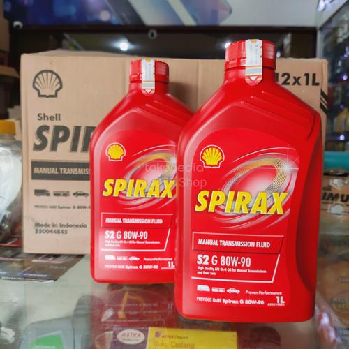Jual Oli Shell Spirax S2 G 80W-90 Transmisi Manual / Oli Gardan 1Ltr ...