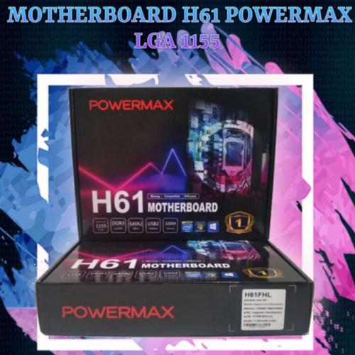 Jual MOTHERBOARD POWERMAX H61 M.2 NVMe Intel SOCKET LGA 1155 - Kab. Jember - House of Technology ...
