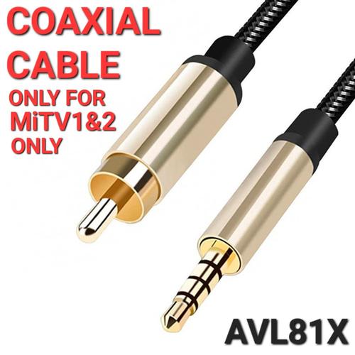 Jual AVPRO AVL81X 3.5mm TRRS to RCA Coaxial Audio Cable ONLY FOR MITV 1 ...