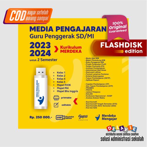 Jual FLASHDISK RPP PERANGKAT PEMBELAJARAN MODUL AJAR KURIKULUM MERDEKA SDMI - FD KELAS 1 - Kab ...