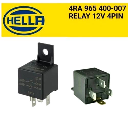 Jual HELLA Relay 12V 30A 4pin - Kab. Sidoarjo - KKJ Oto-Teknik | Tokopedia