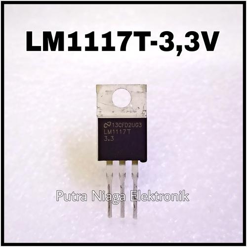 Jual LM1117T-3.3 Regulator Low Dropout 3.3V High Quality LM1117 3,3V ...