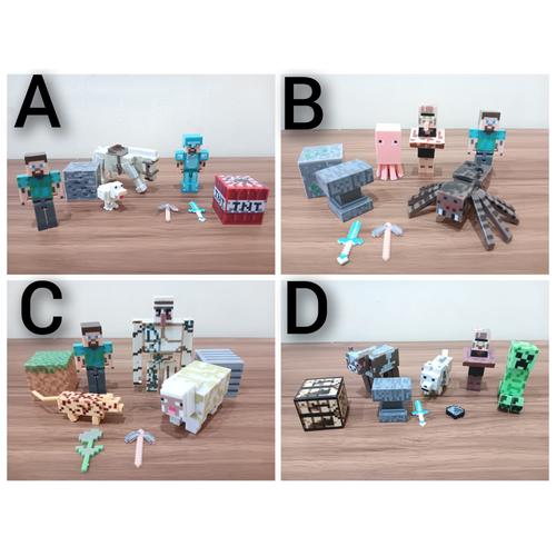 Jual Action Figure MINECRAFT Series 2 / Figure Set Minecraft - Series D ...