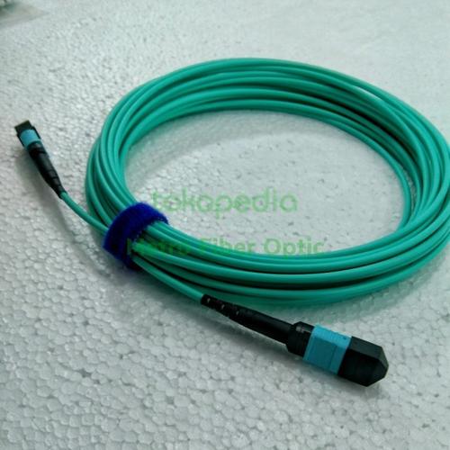Jual MPO to MPO 12 Core OM4 SR Multimode Female Polarity Type B 3 Meter ...