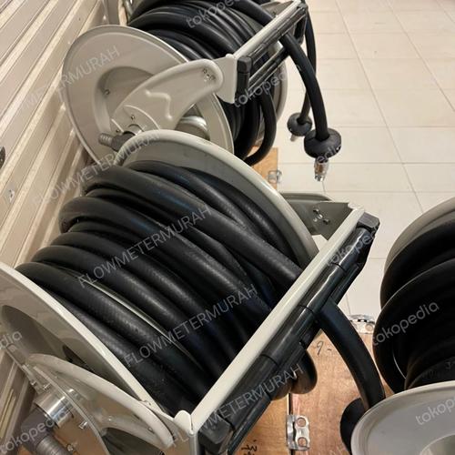 Jual JUAL HOSE REEL BBM 1" INCH/MURAH/HOSE 15 METER/NOZZLE 1" AUTOMATIS ...