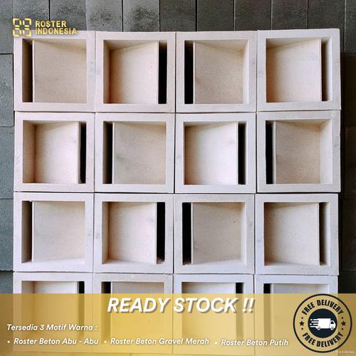 Jual Roster Putih/Loster Putih/Roster minimalis/RP4 - 1000 PCS ABU ...