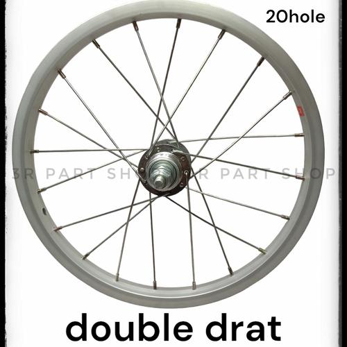 Jual Wheelset velg sepeda 16 alloy double drat - BELAKANG - Kab. Sleman ...