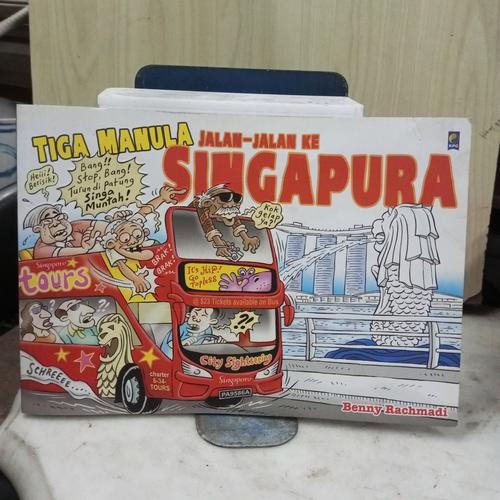 Jual komik kartun tiga manula jalan jalan ke singapura karya benny ...