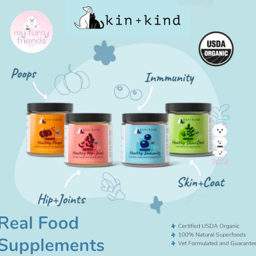 Jual KIN+KIND Healthy Real Food Supplement for cat and dog Kin Kind ...