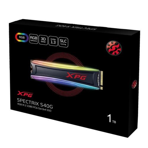 Promo ADATA XPG SPECTRIX S40G RGB SSD PCIe Gen3x4 M.2 2280 - 1TB Cicil ...