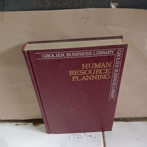 Jual human resource planning grolier business library - Kota Depok ...