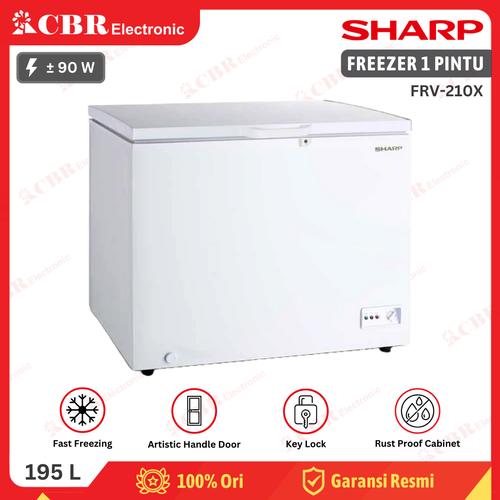 Jual FREEZER PETI - CHEST FREEZER SHARP FRV-210X / 195 L - Kota Batam ...