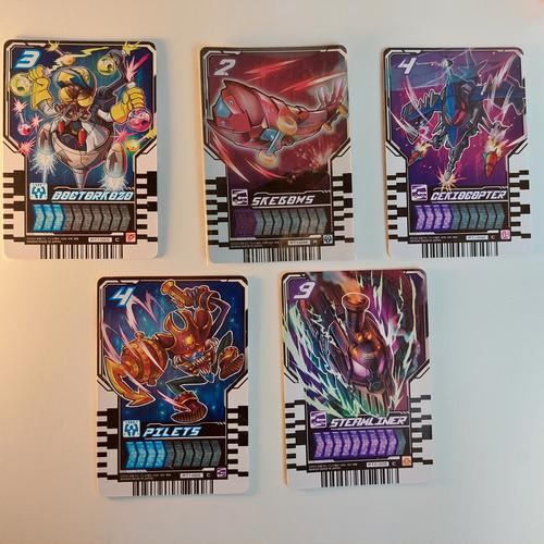 Jual Ride chemy card set, dx kamen rider gotchard, dx tokusatsu - Kota ...