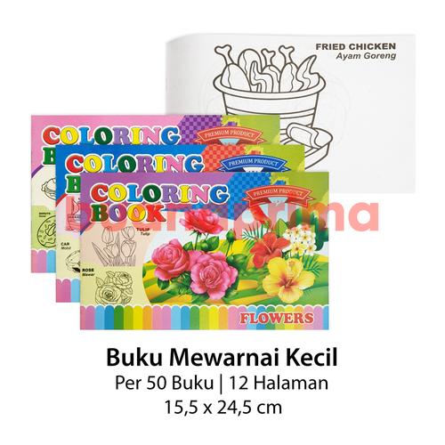Jual Buku Mewarnai Kecil per 50 Buku Coloring Book Buku Latihan - Kota ...