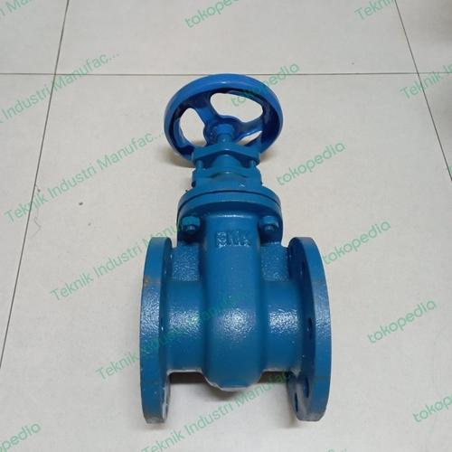 Jual Gate Valve CI Cast Iron Flanged JIS 10k 3" inch DN 80 - Jakarta ...