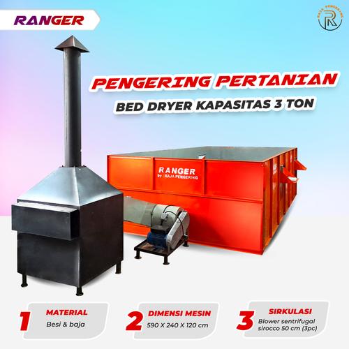 Jual Mesin Pengering Padi Jagung - Bed Dryer 3 Ton Kayu Bakar / Sekam ...