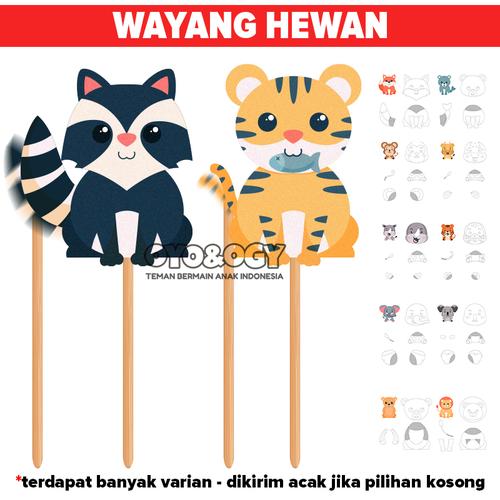 Jual Mainan Edukasi Kerajinan Tangan Prakarya Menempel Diy Wayang ...