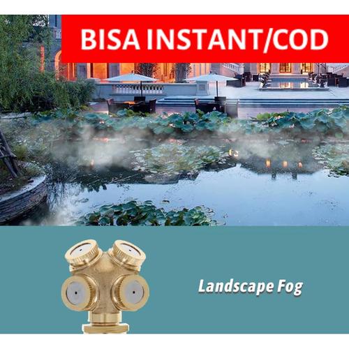 Jual Sprinkler Spray Nozzle Air Irigasi Taman Copper 4 Holes - WCIC ...