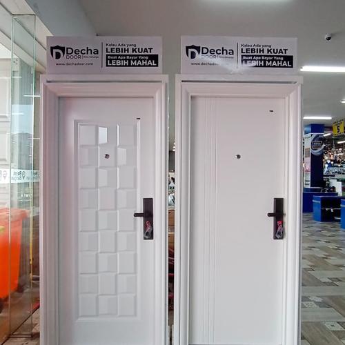 Jual Pintu Baja Luxury Decha Door " Type Decha elegant " - Putih - Kota ...