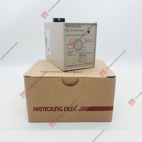 Jual Floatless Level Switch Hanyoung Nux FS3 WLC 220V - WLC Only - Kota Bandung - PT Sinar Abadi ...