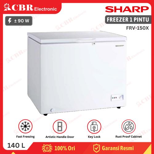 Jual FREEZER PETI - CHEST FREEZER SHARP FRV-150X / 140 L - Kota Batam ...