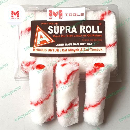 Jual Bulu Kuas Roll Kapal SUPRA/Refill Kuas Roll Kapal SUPRA 4" (harga ...