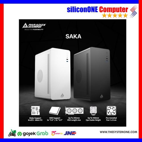Jual PARADOX GAMING SAKA PSU200W 1FAN 8CM MATX - Hitam - Kota Bandung ...