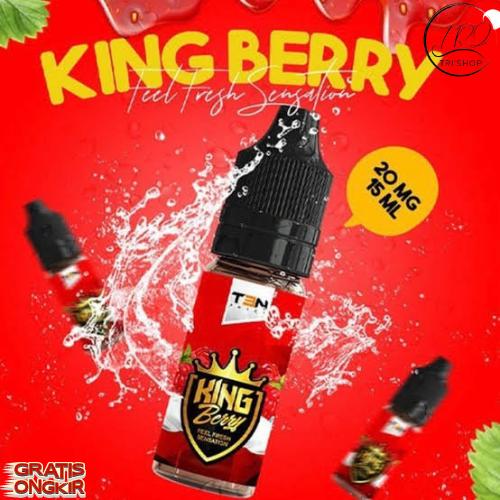 Jual botol liquid salnic 15ml king kiwibery liquid 50/50 botol botol ...