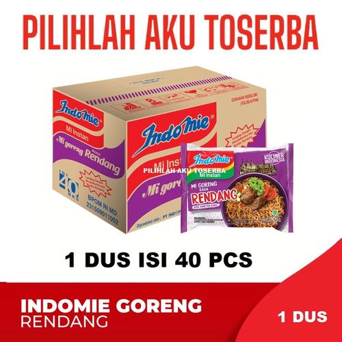 Jual Mie Instant INDOMIE GORENG RENDANG - ( Harga 1 DUS ) - Jakarta ...