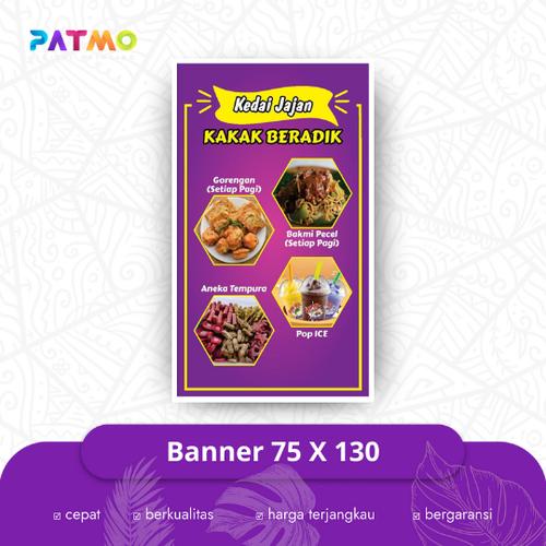 Jual Banner SPanduk MMT Warung Restoran Stand Makanan - Template 5 ...