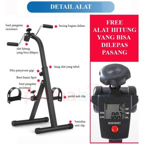 Jual SPESIAL SEPEDA STATIS GYM PORTABLE TERAPI KAKI DAN TANGAN UNTUK ...