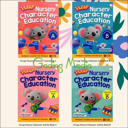 Jual I-LEAP NURSERY CHARACTER EDUCATION COURSEBOOK - ACTIVITYBOOK A-B ...