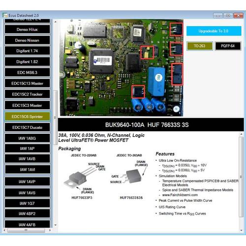 Jual Sotware ECU Repair Datasheet 2.0 with license key PCB Schematics ...