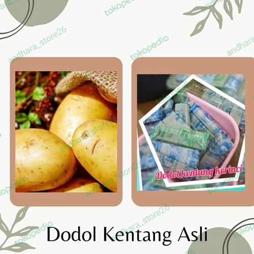 Jual dodol kentang kerinci jambi - pandan, 1 pcs - Kab. Kerinci ...
