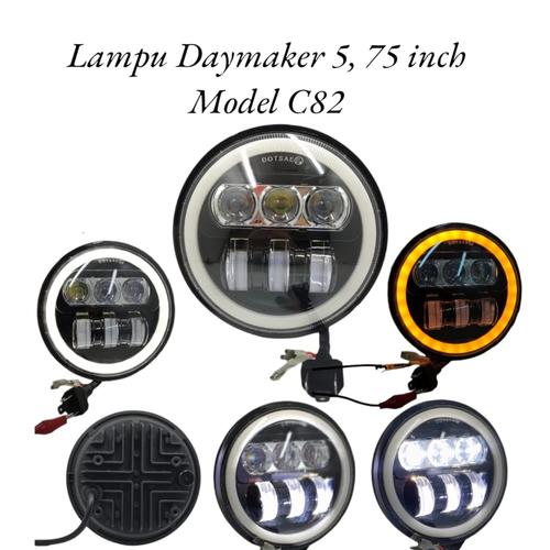 Jual Lampu Daymaker LED 5.75 Inch Model C82 PNP Vixion CBR RxKing Ninja ...