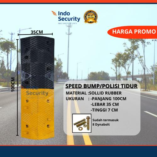 Promo Rubber Speed Bump Polisi Tidur Karet 100 X 35 X 7 Speedbump