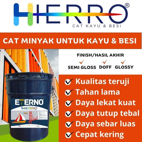 Jual Cat minyak - Cat sintetik - Cat kayu dan cat besi HITAM Eterno 1 ...