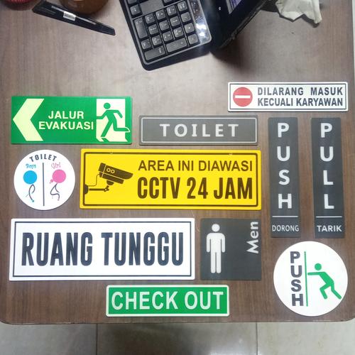 Jual Sign akrilik custom Bentuk dan Ukuran - 30x10 - Jakarta Timur ...