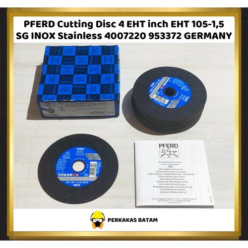 Jual PFERD Cutting Disc 4 EHT inch SG INOX Stainless 4007220 953372 ...
