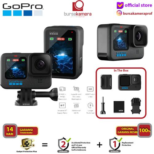 Promo GoPro Hero 12 Black GoPro Hero12 Go Pro Action Camera GARANSI ...