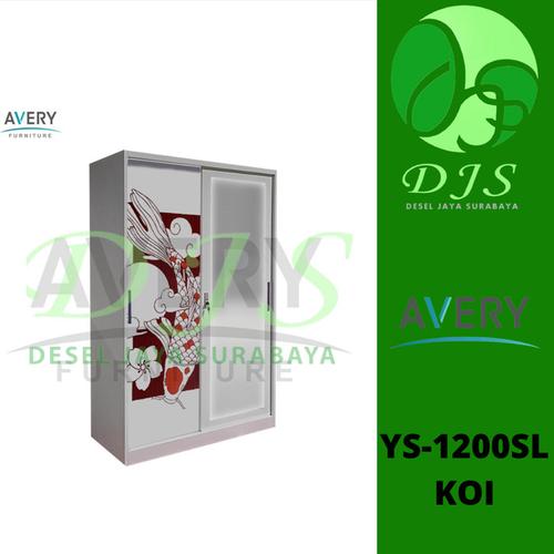 Jual Lemari Baju Besi Sliding - Lemari Besi- Lemari Pakaian YS-1200L KOI - Kota Surabaya - DESEL ...