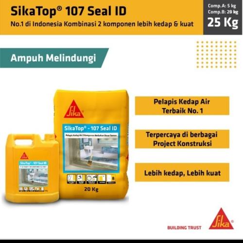 Jual SIKA TOP 107 20 KG + 5KG SIKA TOP 107 SEAL WATERPROOFING SIKA TOP ...